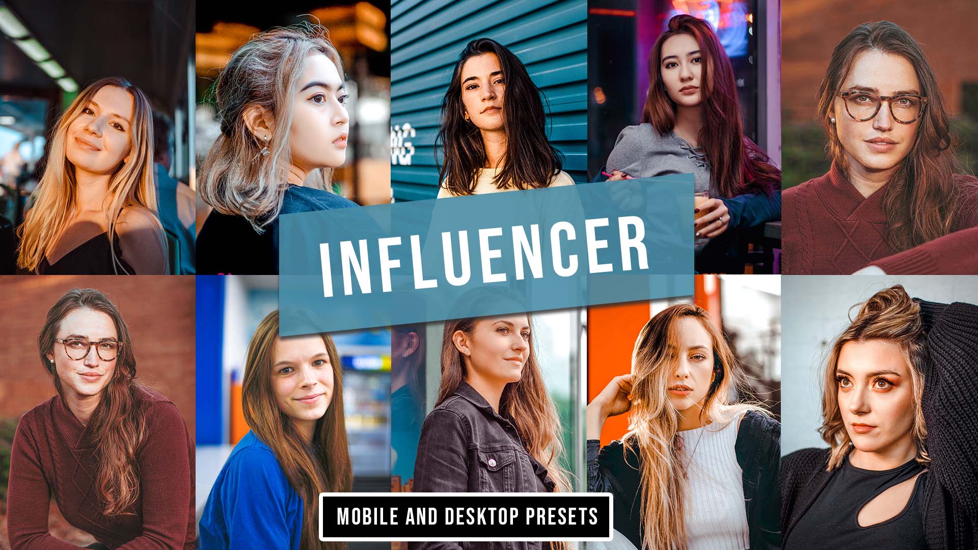 10 INFLUENCER Lightroom Presets for Mobile and Desktop Lightroom (Brig ...